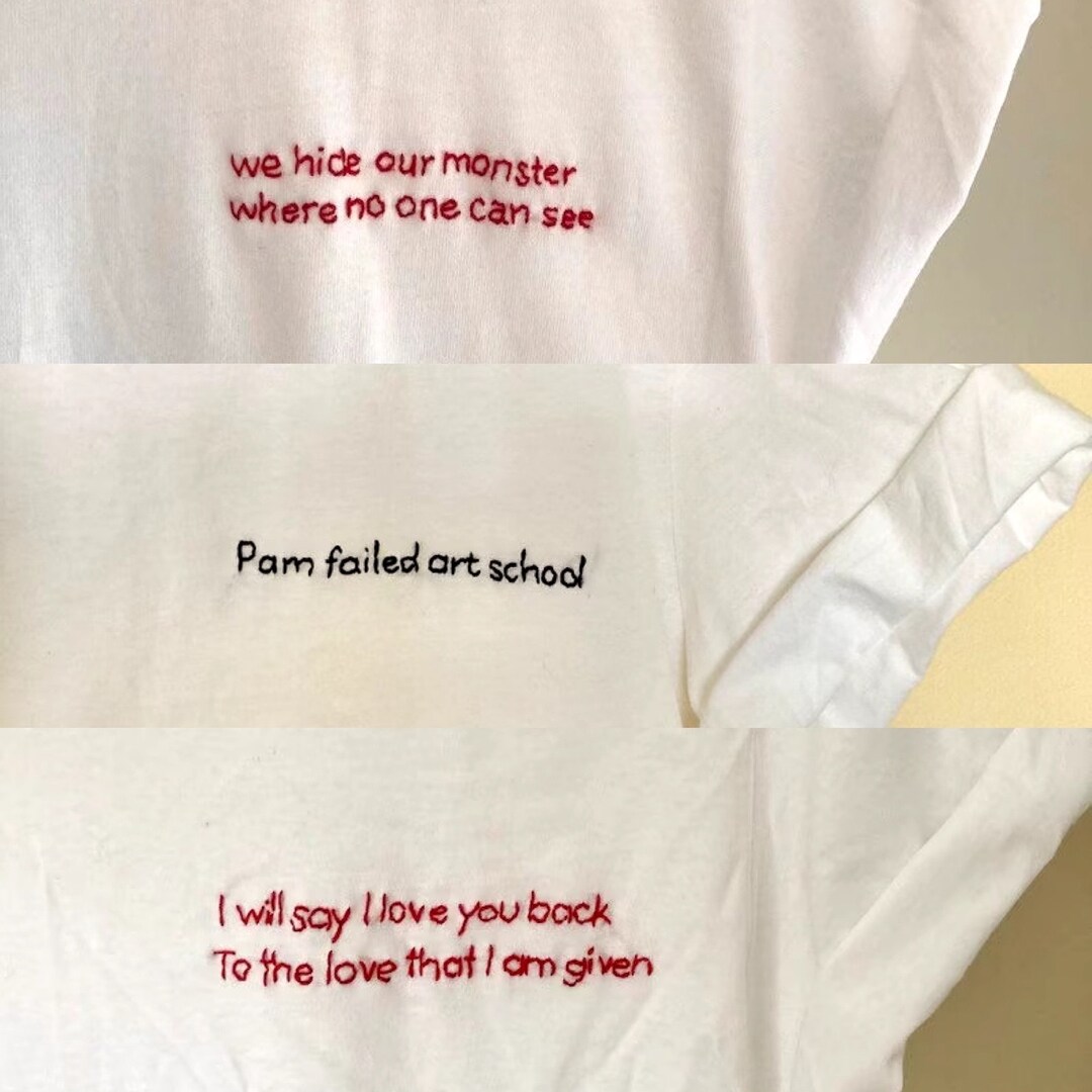 Serif Embroidery Font Custom Quote Shirt Personalized Shirt Custom ...
