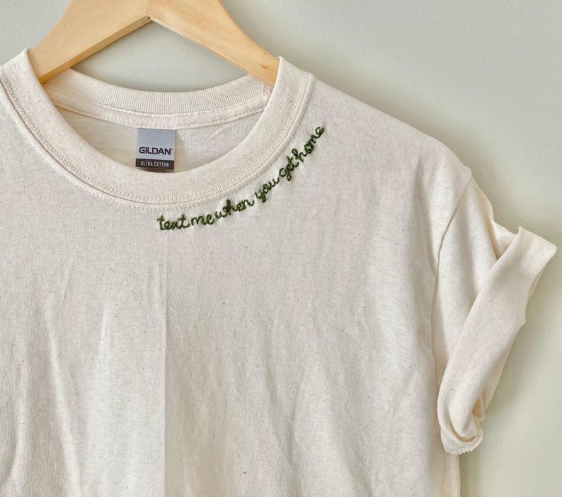 Custom Collar Embroidery, Cursive Embroidery Font, Small Letters ...