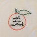 ESOTSM Meet Me in Montauk Hand Embroidered Shirt Eternal Sunshine of ...