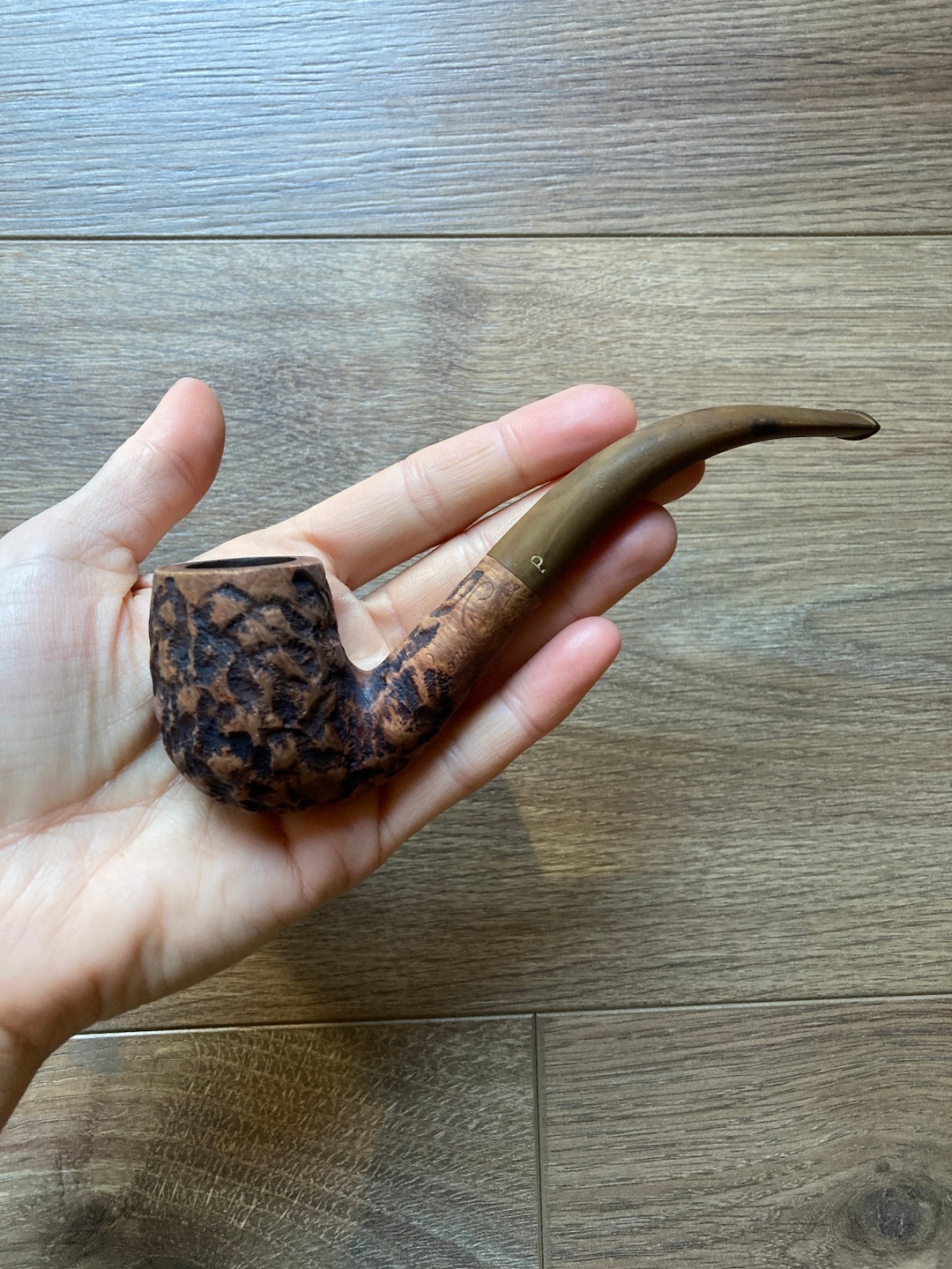 Tobacciana Vintage Tobacco Pipe Hand Carved Wood Tobacco Pipe Antique ...