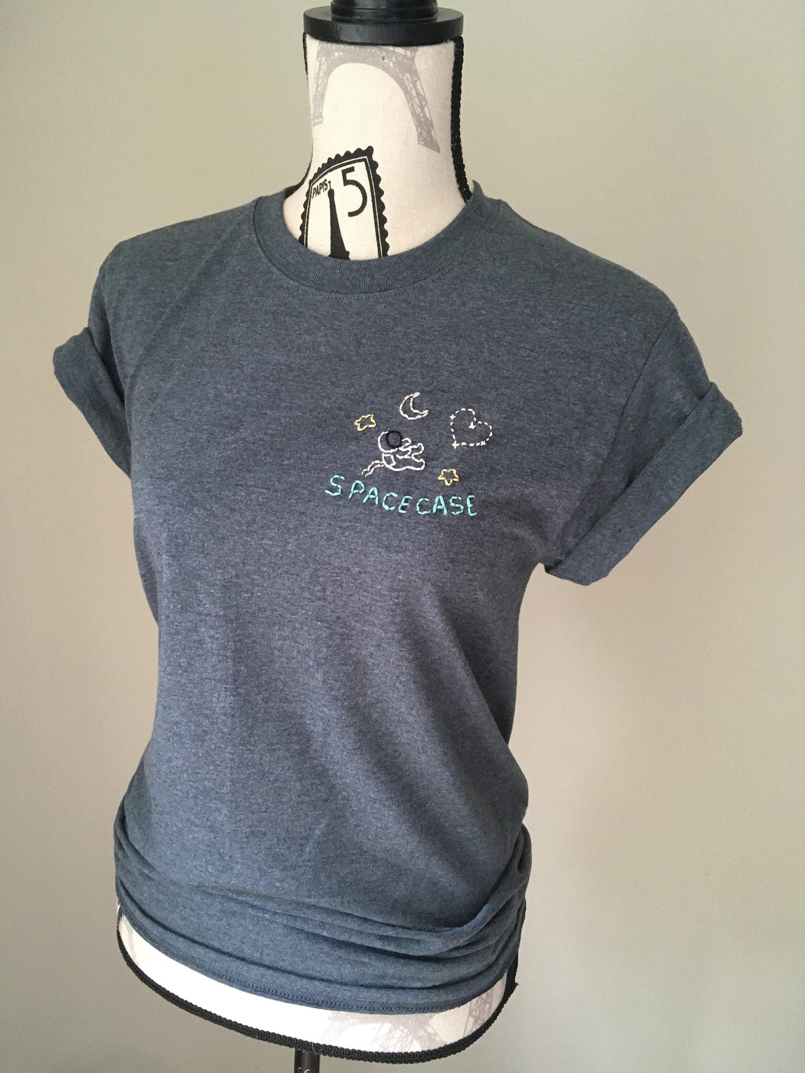 SPACECASE Shirt Embroidery Design / Nasa Embroidered I Need Space T ...