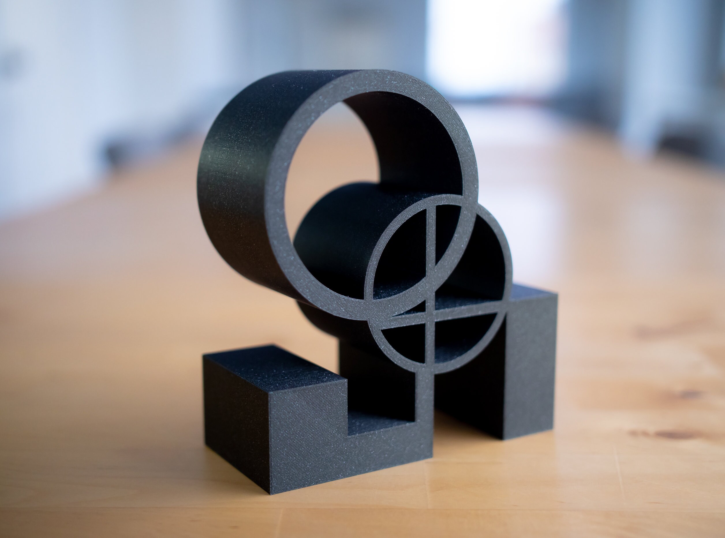 3D Printed Sculpture Bauhaus Sculpture Abstract Statue - Etsy Hong Kong