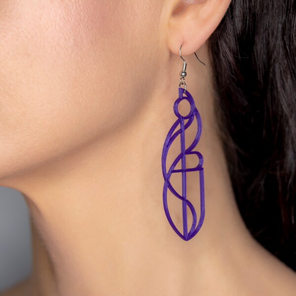 3d Printed Earrings - Etsy