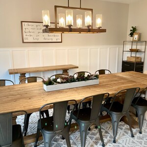 Trough Centerpiece Planter / Concrete / Dining Table Decor / Gifts ...