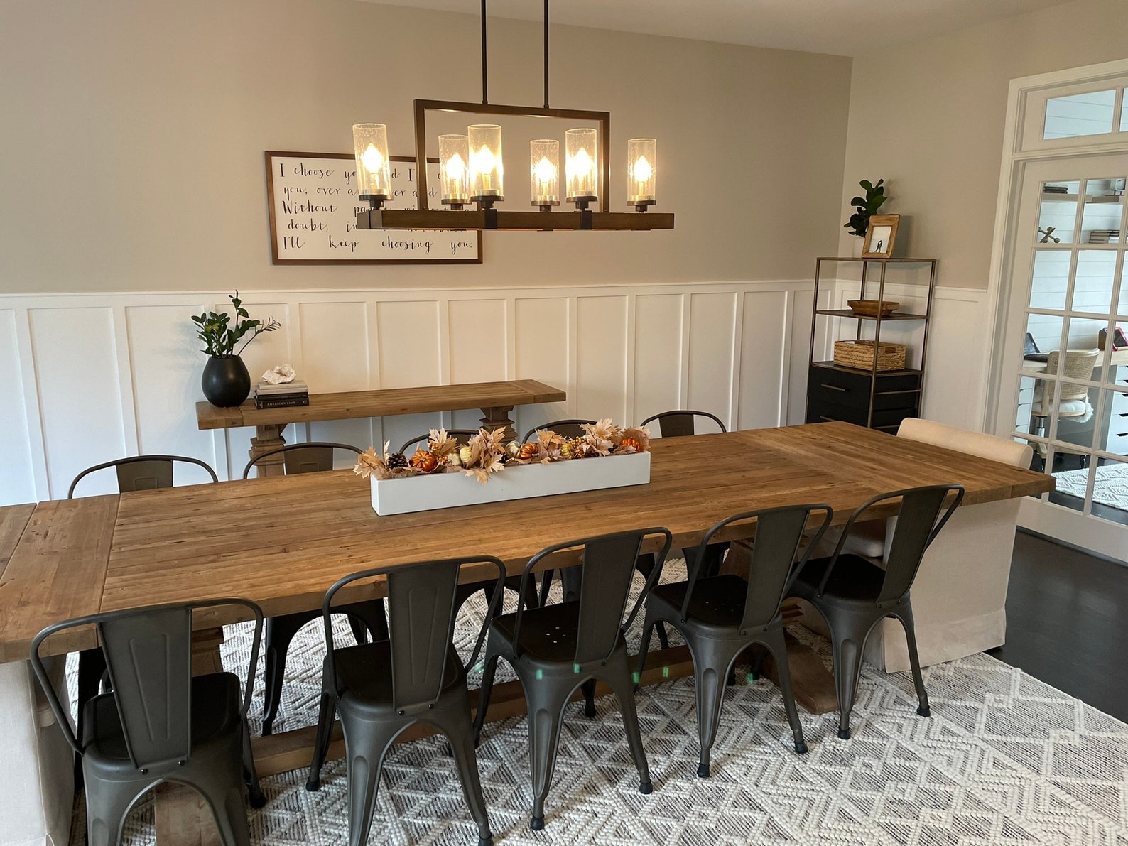 Trough Centerpiece Planter / Concrete / Dining Table Decor / Gift ...