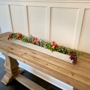 Trough Centerpiece Planter / Concrete / Dining Table Decor / Gift ...