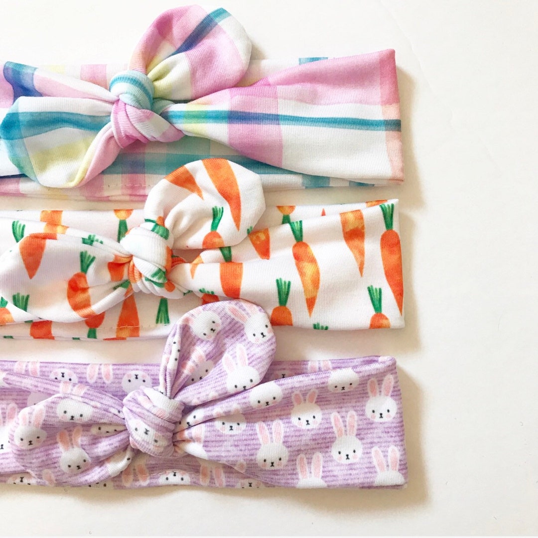 Happy Easter · Top Knot Headband / Adjustable Headband / Head Wrap ...