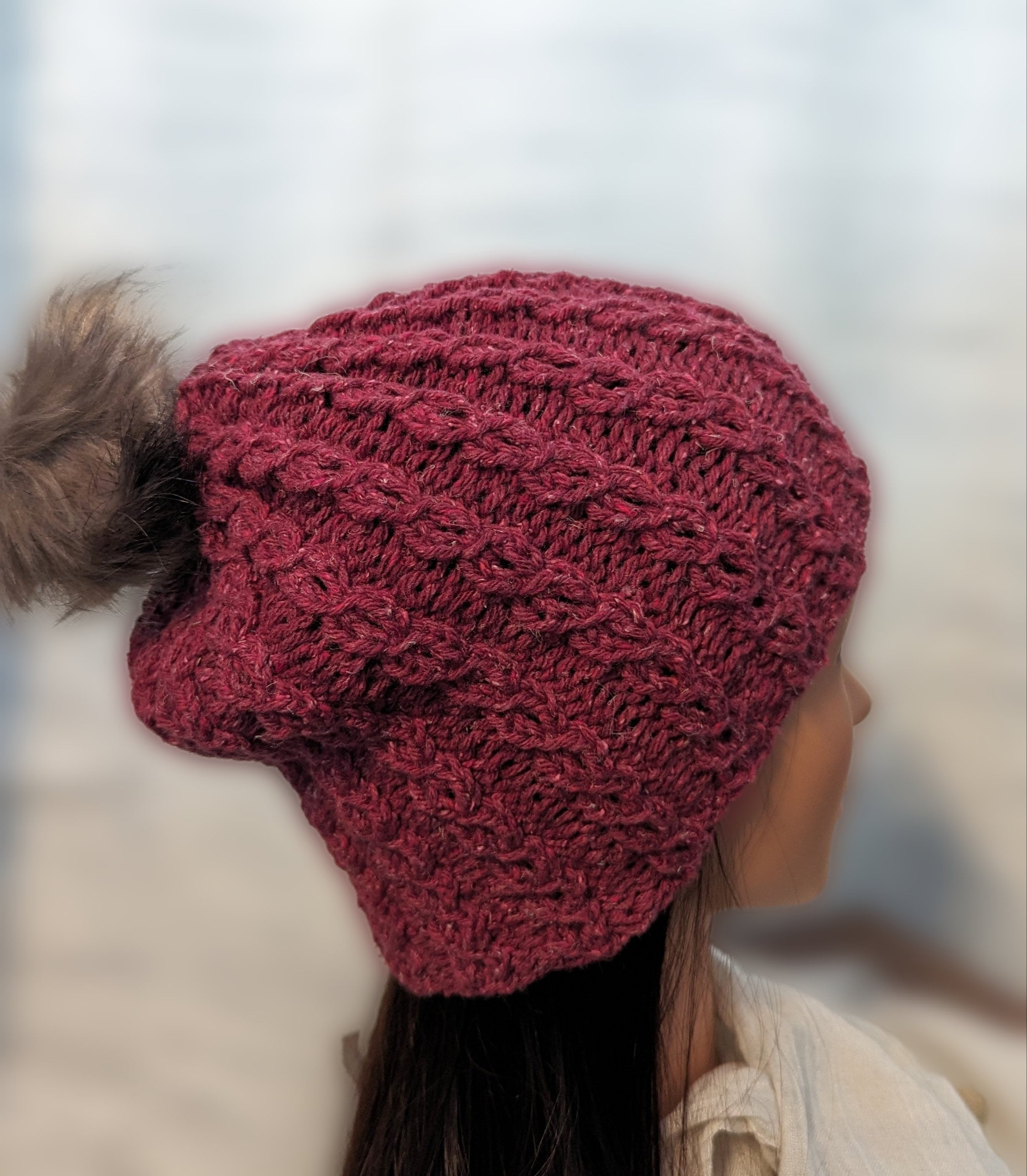 Marlow Mock Cable Hat, DIGITAL PATTERN, Knit Hat Pattern - Etsy