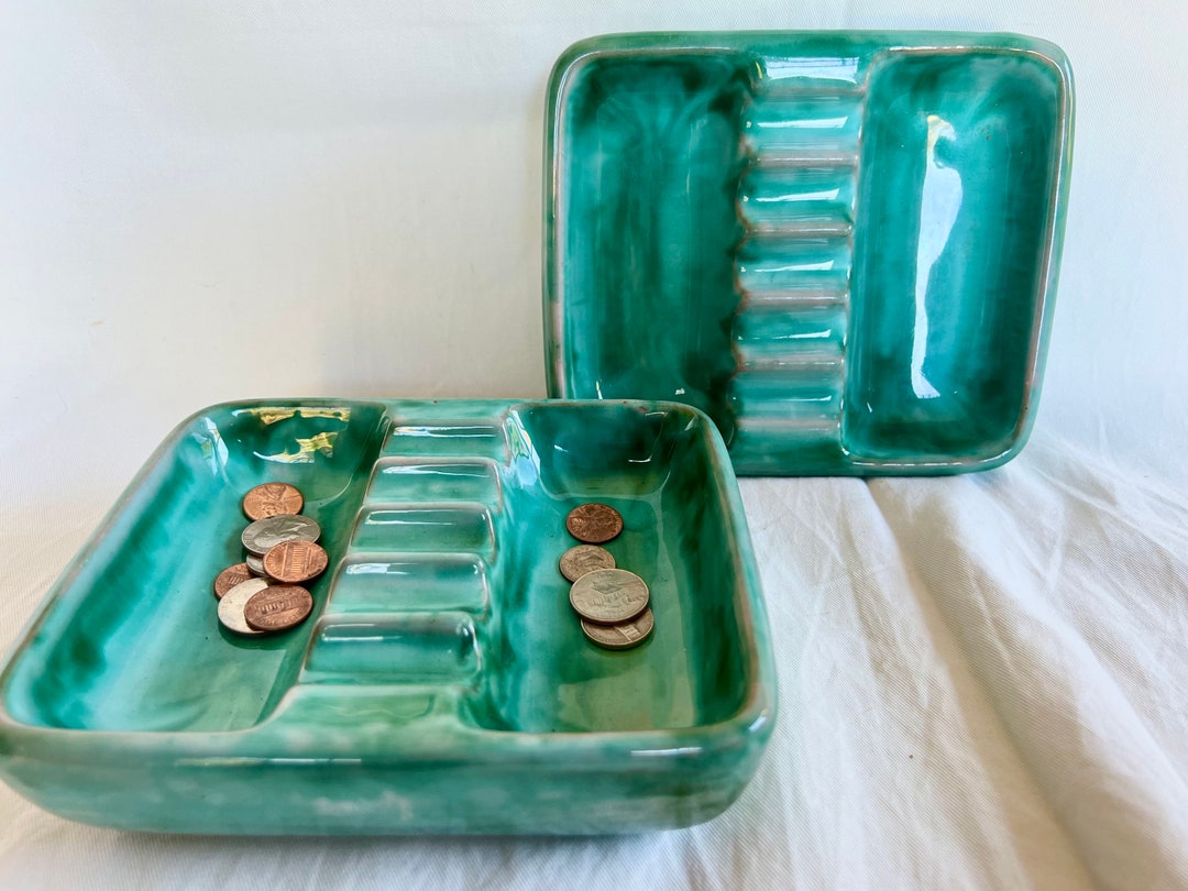 Scandi Modern Pottery Vibe, 1930s Art Deco Ashtray, Maximalist ...