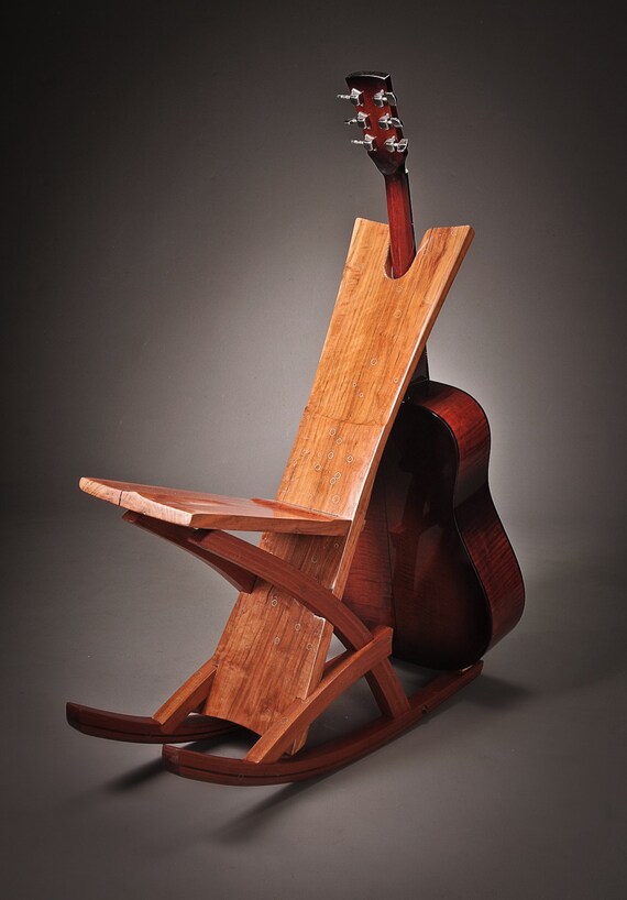 Red Rocking Chair | Etsy