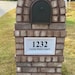 Address Blocks/house Numbers/address Plaque/address Numbers/mailbox ...
