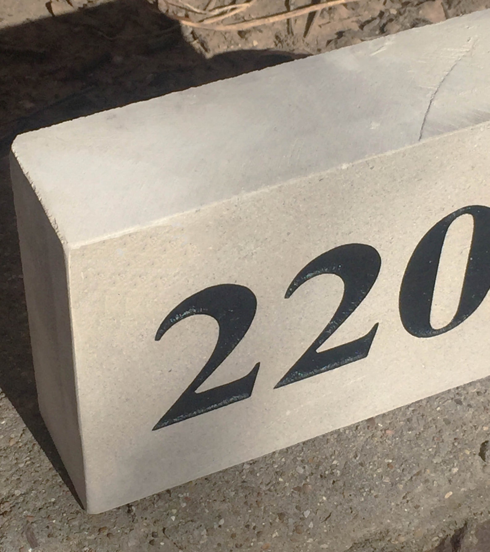 Address Stone House Number - Etsy