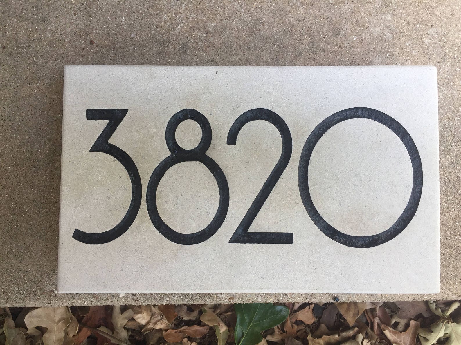 Address Stone House Number - Etsy