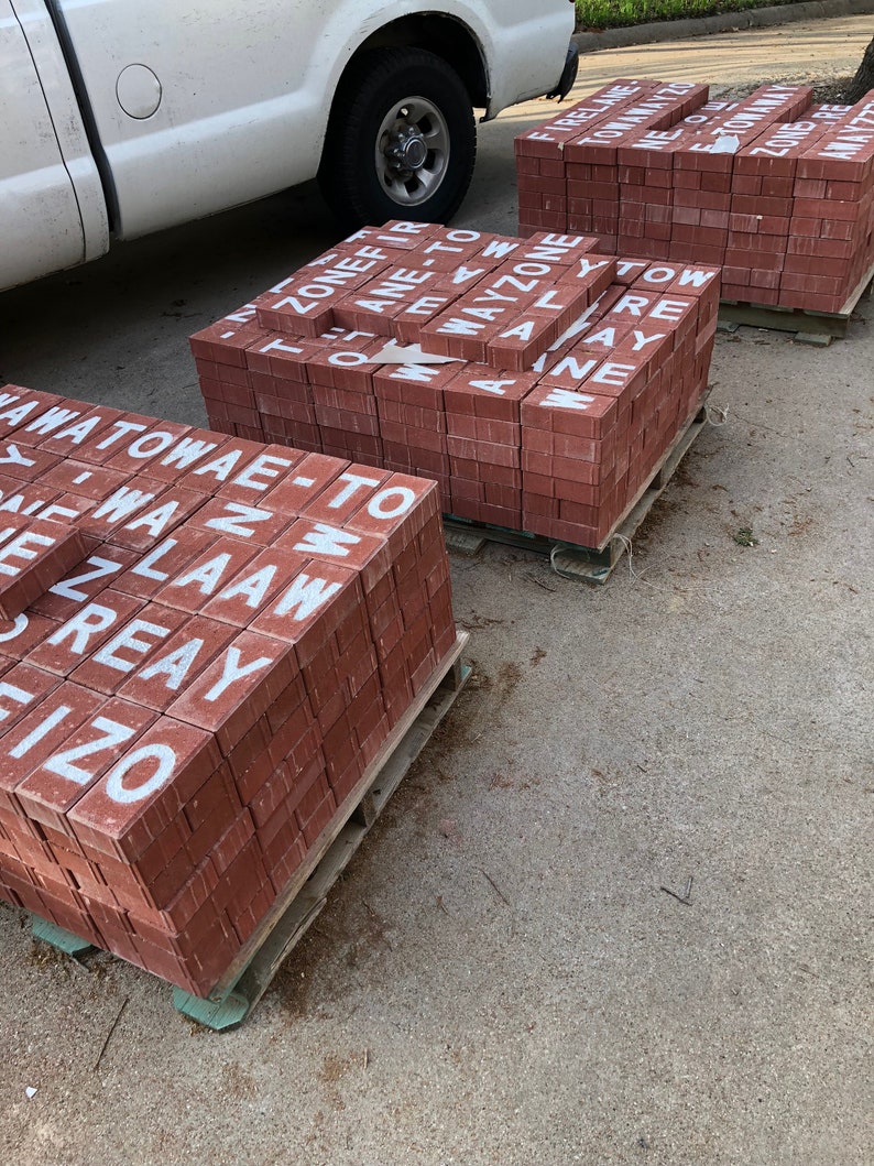 Fire Lane Pavers - Etsy