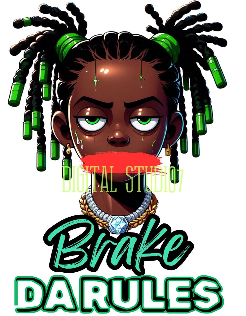 Female Brake Da Rules , SVG, PNG ,jpg , Digital , Sublimation , 90s ...