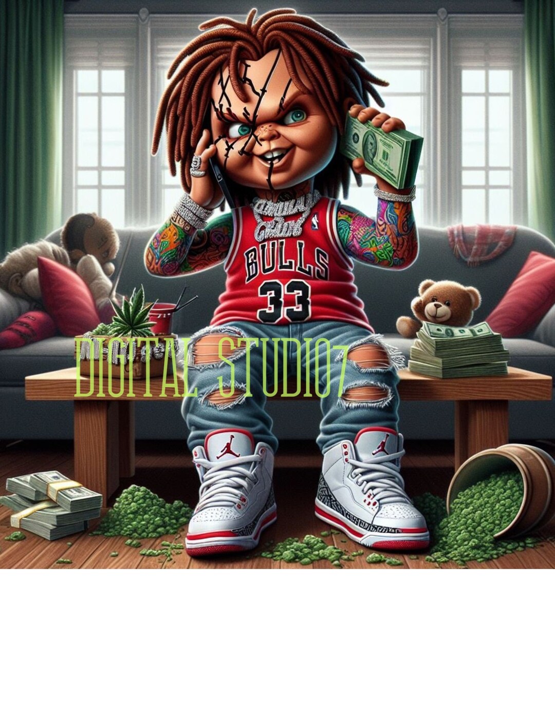 Cartel de Chucky, Página de fans, Png, Sublimación, Sombrero, Sudadera ...