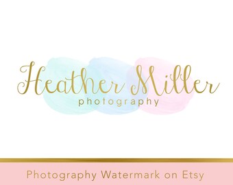 Circle watermark | Etsy