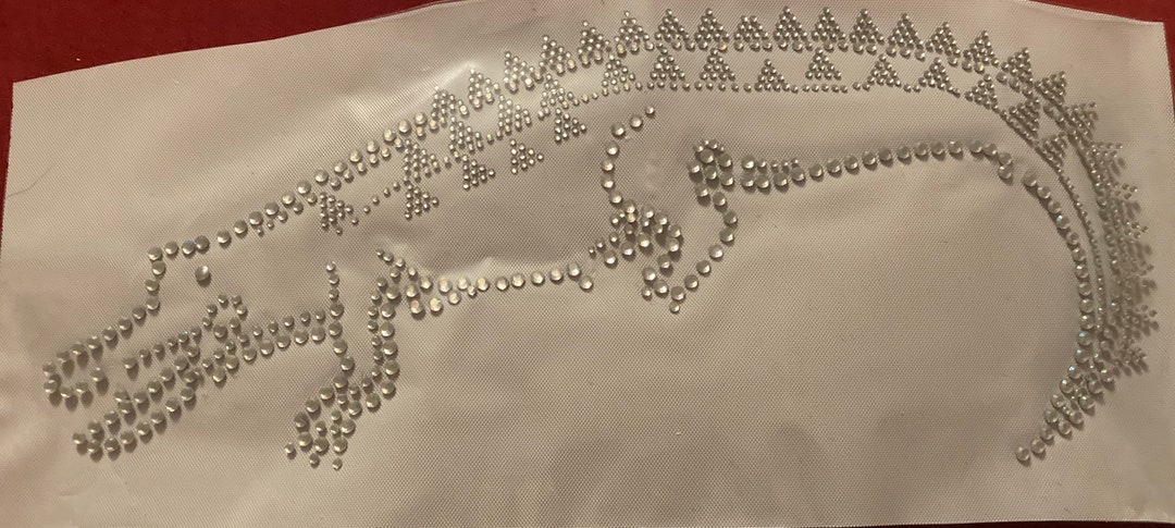 Alligator Rhinestone Heat Transfer - Etsy