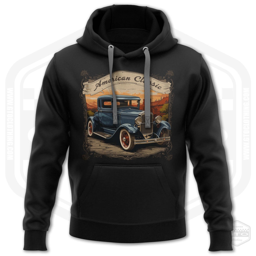 Men's Ford Model A Retro 7 Classic Car Men's Hoodie - Etsy