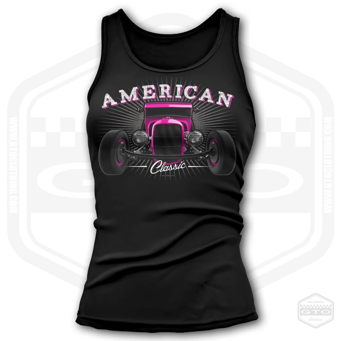 Model A Hot Rod Tank Top Women Hot Rod Fan Art - Etsy