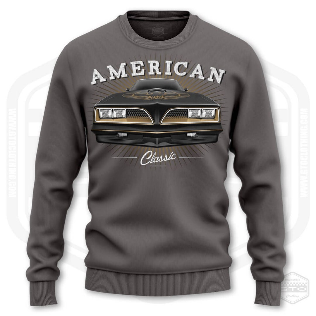 1977 Pontiac Firebird Trans Am Men's Sweatshirt Grey | S-3XL | Made in ...
