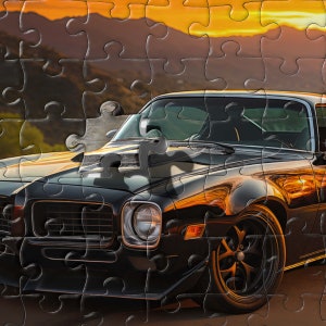 1970 Pontiac Firebird 2 Muscle Car Jigsaw Puzzle - Etsy