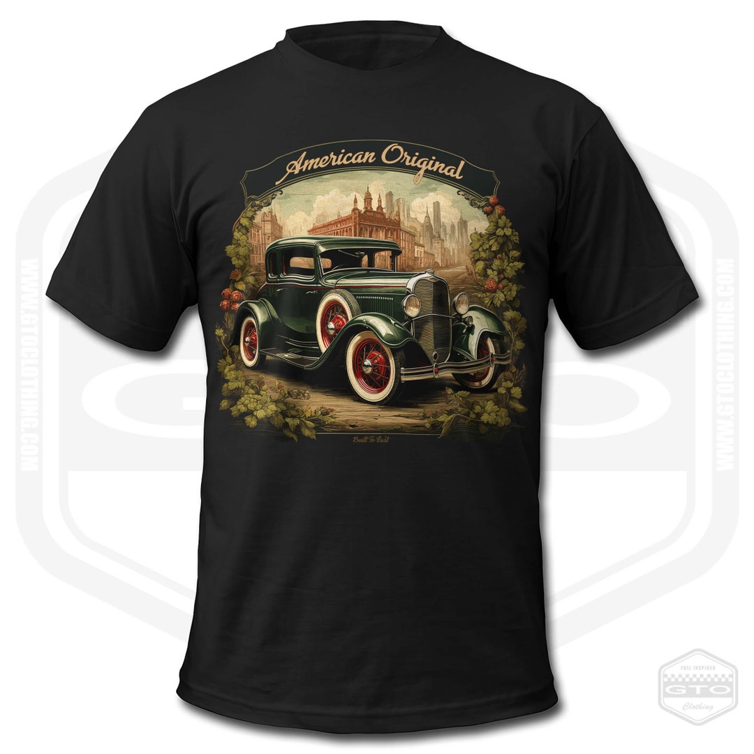 Ford Model A 5 Retro Classic Car Men's T-shirt - Etsy