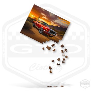 1967 Ford Mustang 1 Muscle Car Jigsaw Puzzle - Etsy