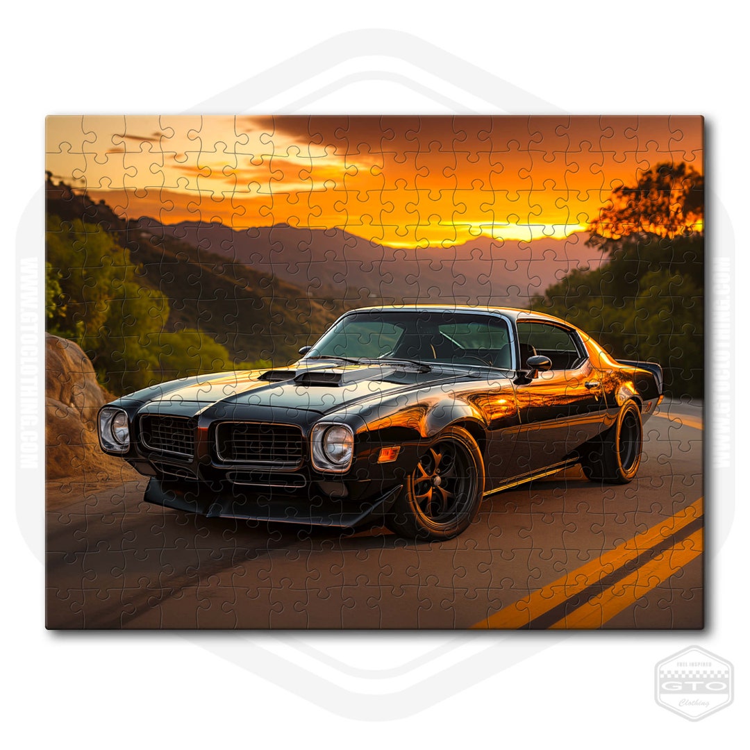 1970 Pontiac Firebird 2 Muscle Car Jigsaw Puzzle - Etsy