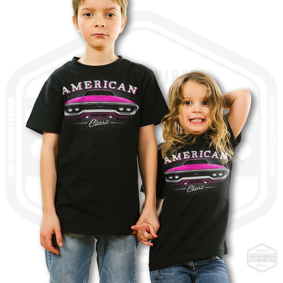 GTO Clothing | 71 Plymouth Sattelite Children's T-shirt Black | S-XL - Etsy
