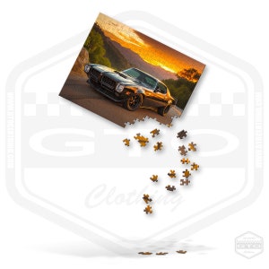 1970 Pontiac Firebird 2 Muscle Car Jigsaw Puzzle - Etsy