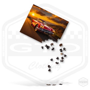 1960 Chevrolet Corvette 3 Jigsaw Puzzle - Etsy