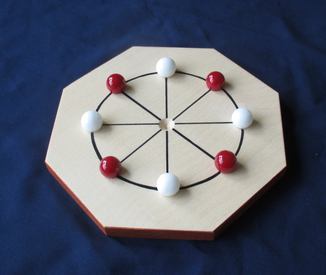 Board Game - MU-TORERE Puzzle - Etsy UK