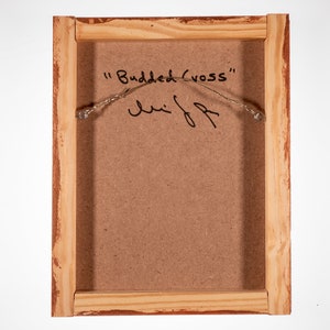 Budded Cross (8x10) Acrylic Wall Art Gift for Clergy or Anyone ...