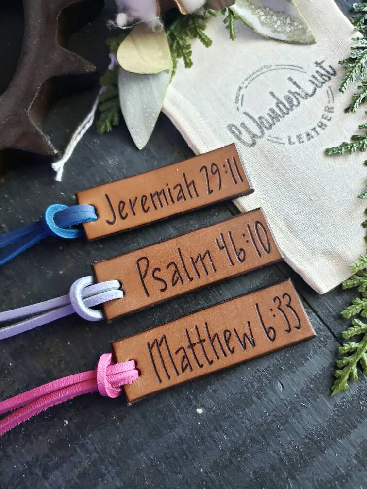 Bible Verse Tag. Bible Luggage Tag. Bible Verse Gift - Etsy