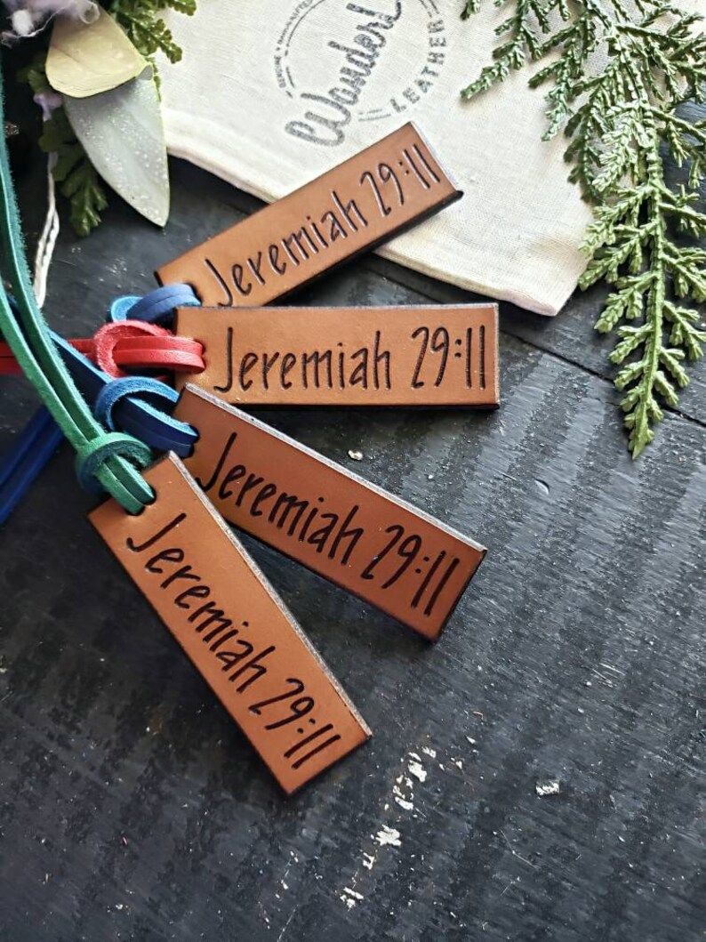 Bible Verse Tag. Bible Luggage Tag. Bible Verse Gift - Etsy