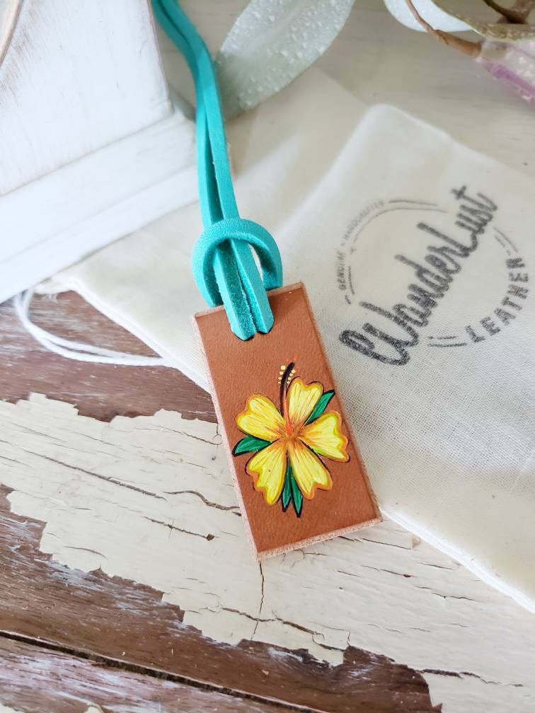Hibiscus Tag. Hibiscus Favors. Hibiscus Luggage Tag. Hibiscus. | Etsy
