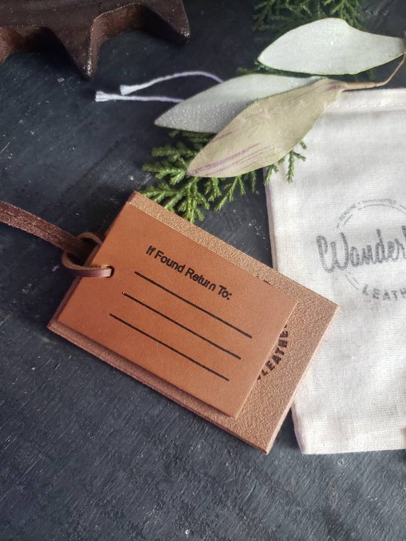 Blank Address Tag Can Be Added to Any Order With Large Tag - Etsy