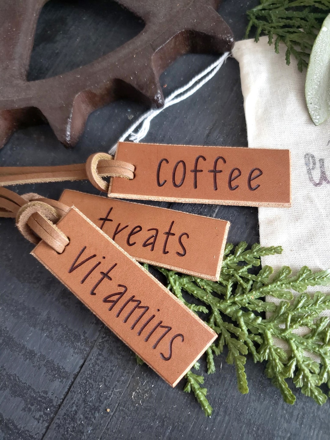 Labeling Tag. Labeling Tags. Leather Labels. Organizing Labels. Leather ...