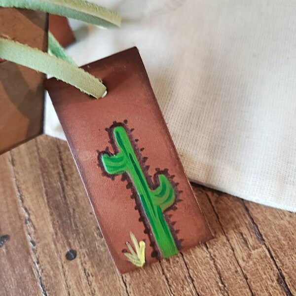 Cactus Favor Tag - Etsy