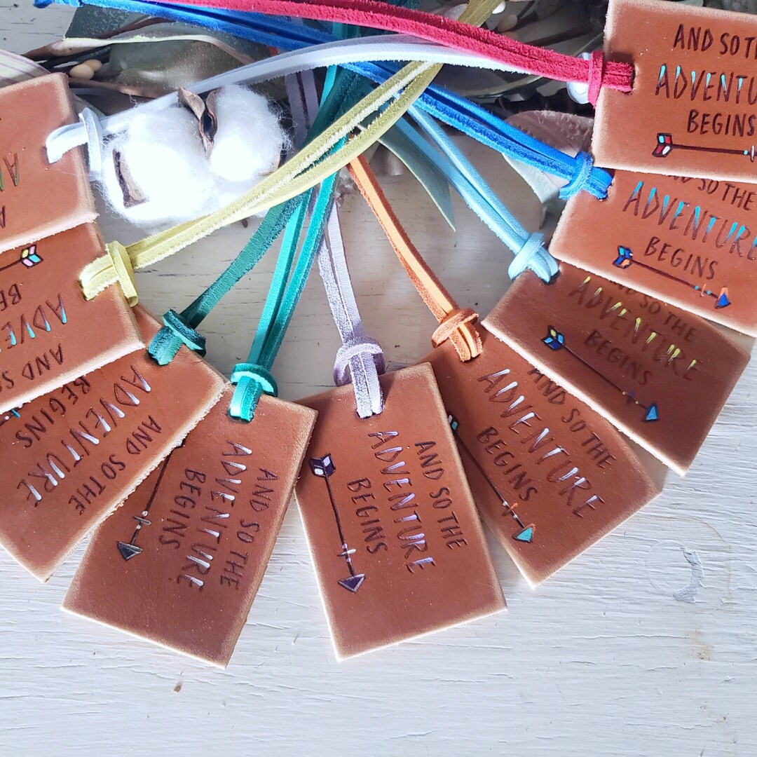 Adventure Luggage Tag. Airplane Luggage Tag. Mini Luggage Tag. - Etsy