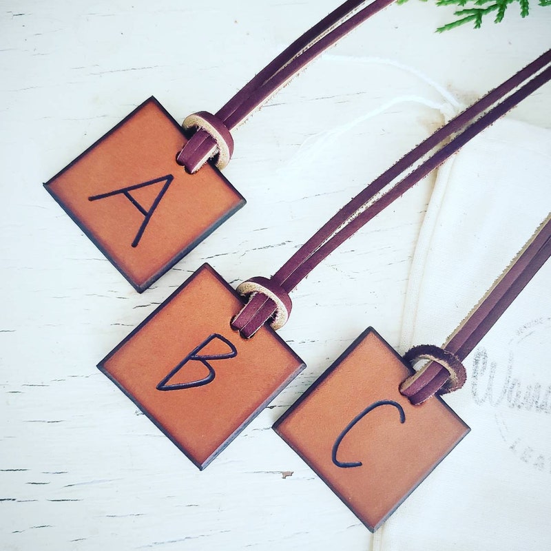 Leather Tags - Etsy