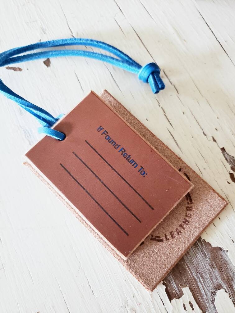 Blank Address Tag Can Be Added to Any Order With Large Tag | Etsy