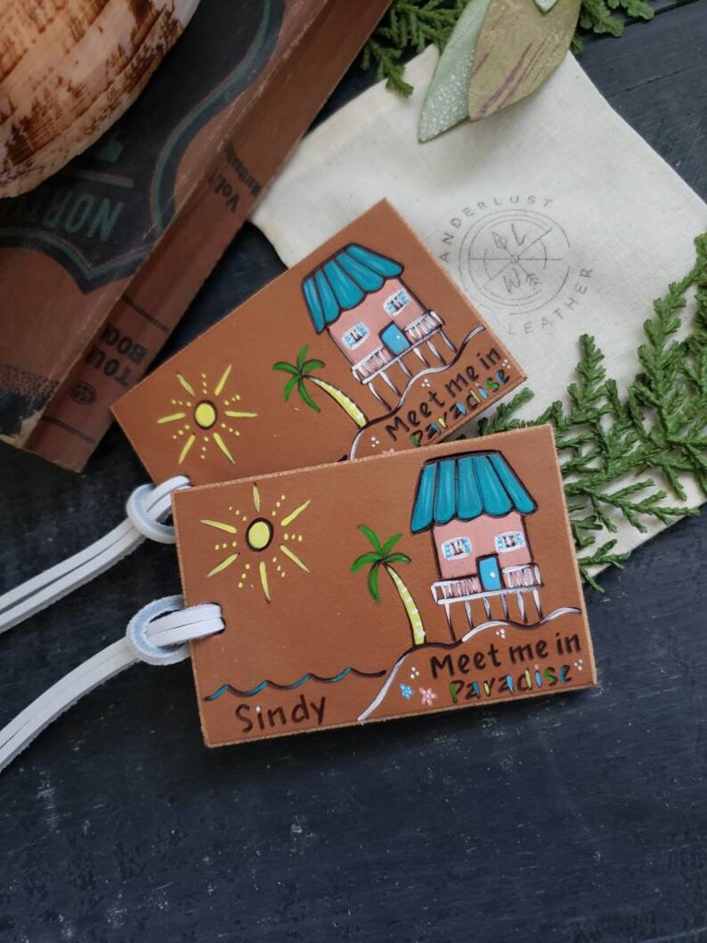 Family Vacation Luggage Tags. Beach Travel Tags. Beach House - Etsy