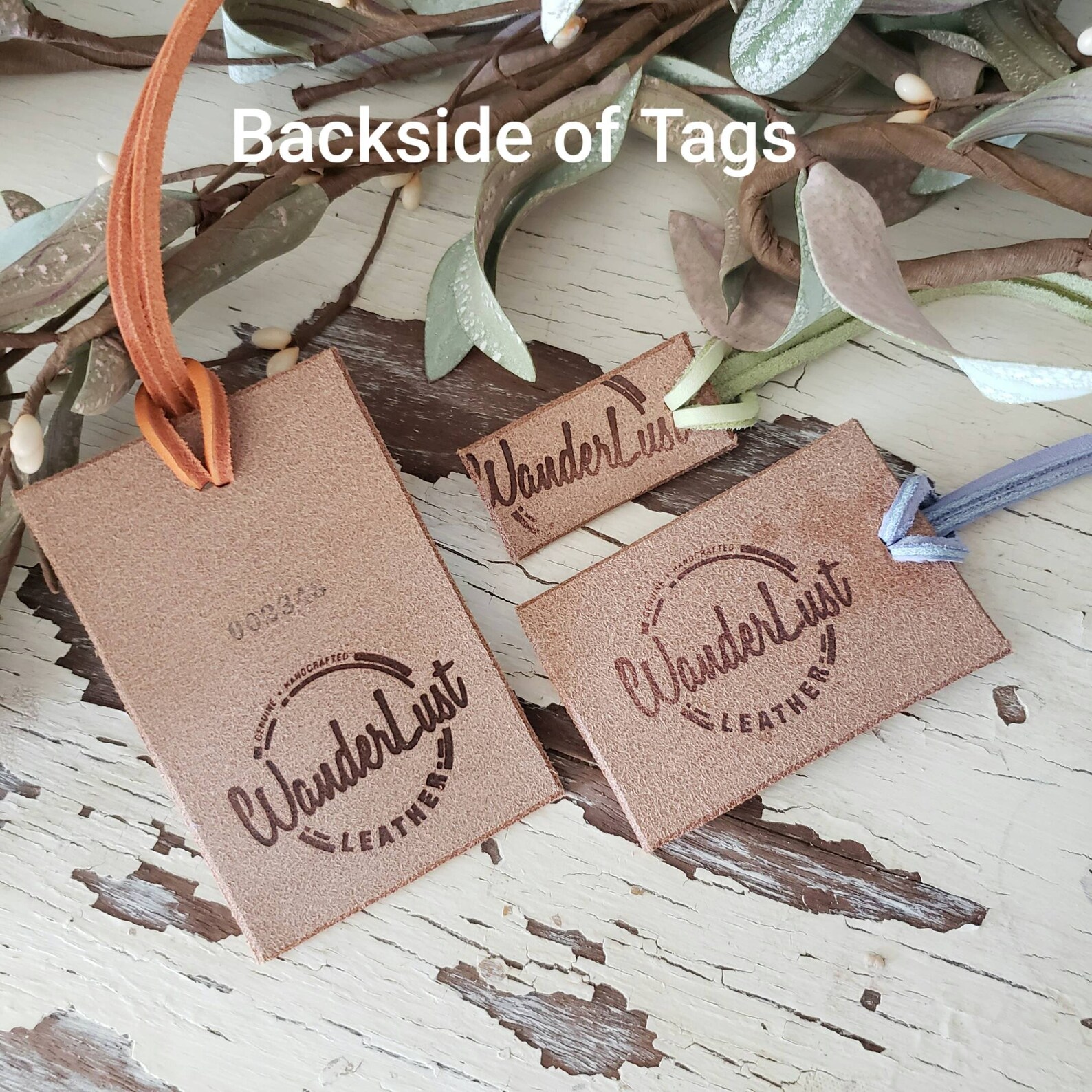 Blank Address Tag Can Be Added to Any Order With Large Tag | Etsy