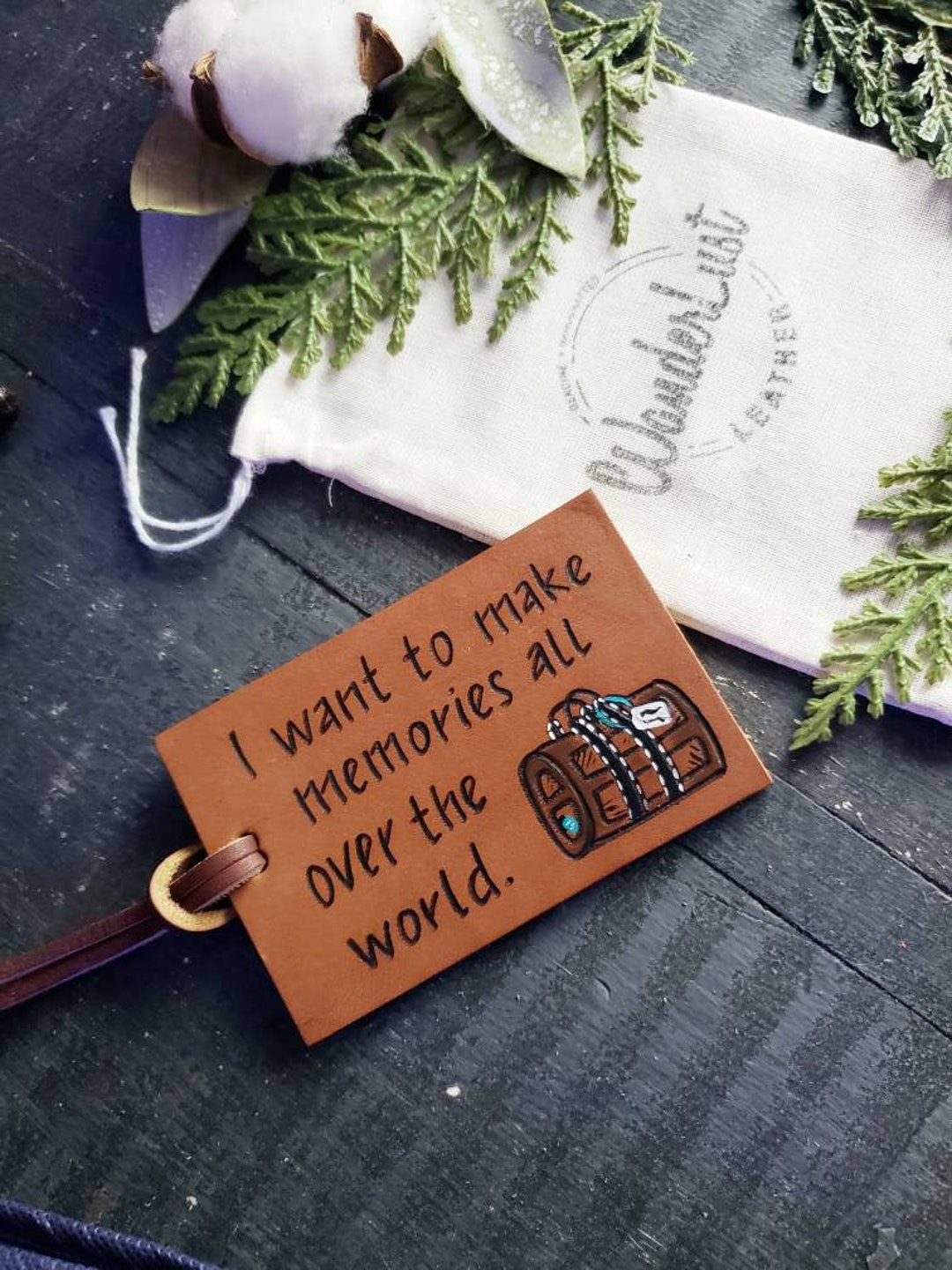 Custom Quote Travel Tags. Quote Luggage Tags - Etsy