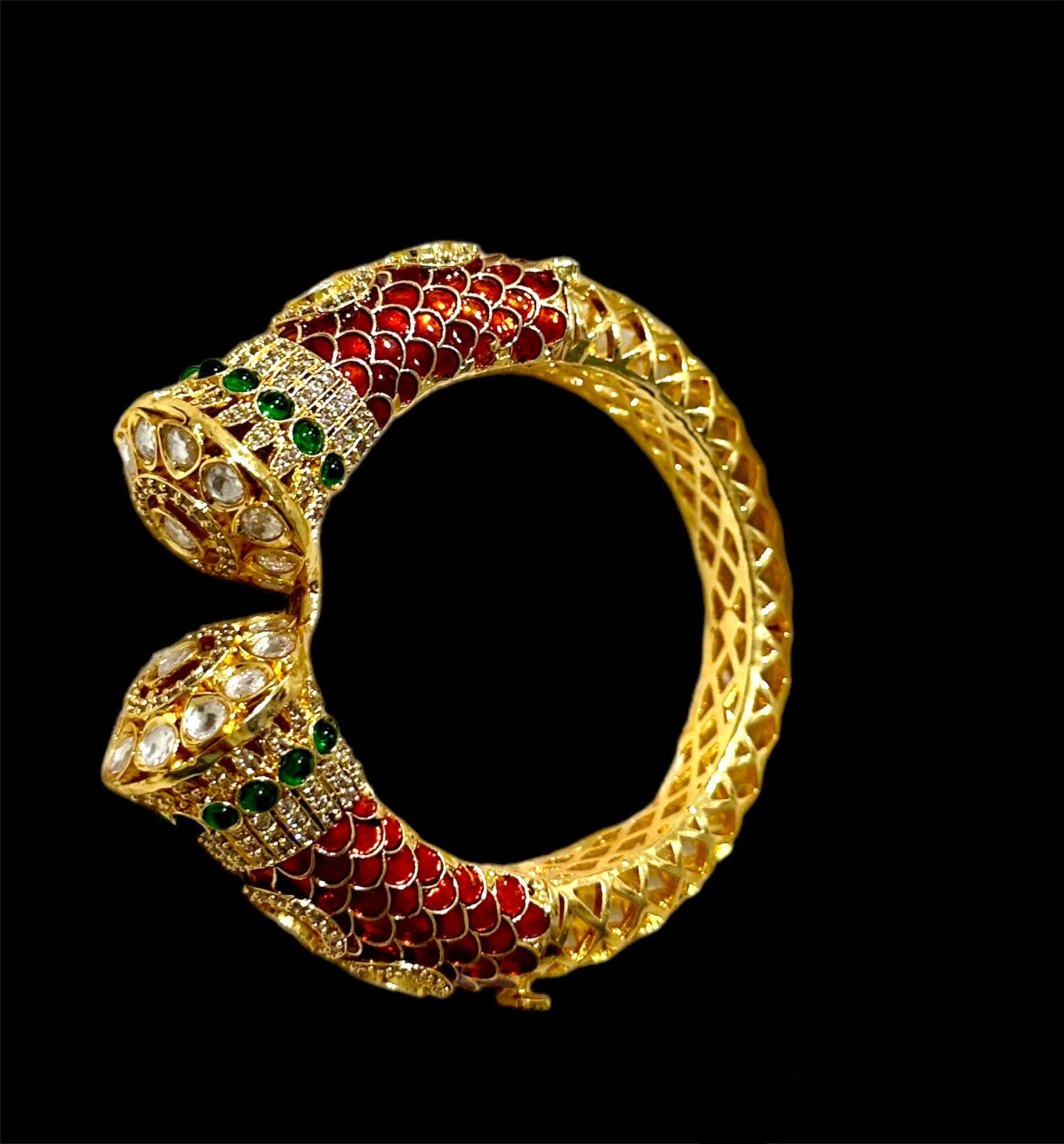 Sabyasachi Inspired Uncut Polki Kundan Designer Bangles - Etsy