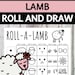 Roll-a-cat Roll and Draw a Cat Game Animal Dice Drawing Activity for ...