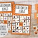 Halloween Bingo Game for Kids, Kids Spooky Fall Party Game, Preschool ...