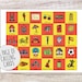 Barcelona Bingo Game for Kids, Kids Spain Party Game, Love Travel Game ...